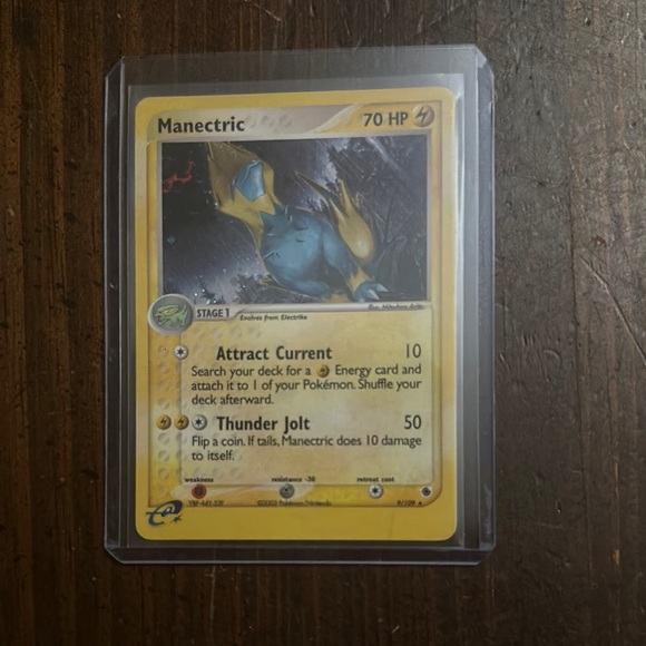 Pokemon | Games | Manectric Pokmon Card | Poshmark